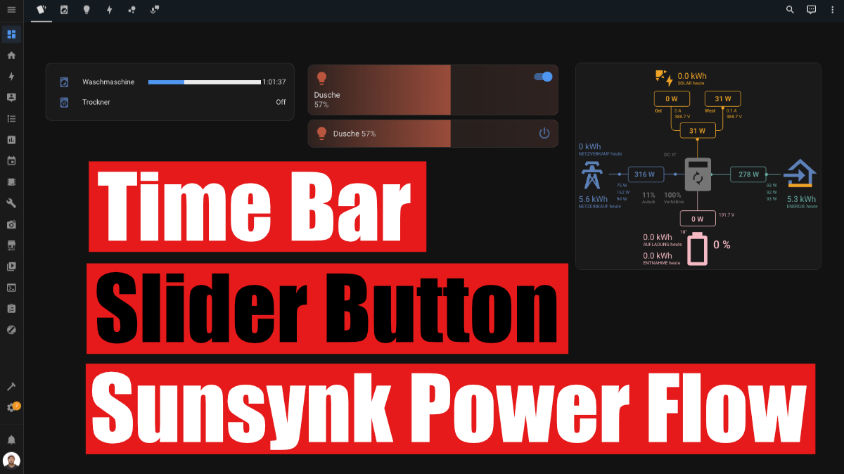 Zeitleisten Karte Time Bar für Home Assistant | Smart Home & Home ...