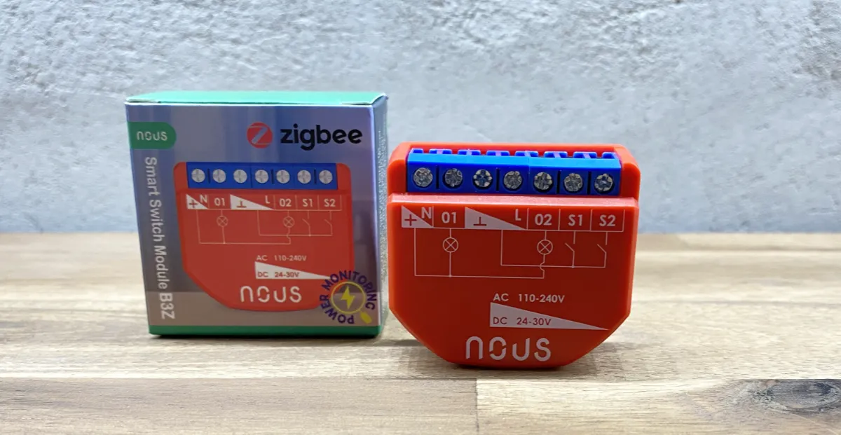 Nous B3Z Zigbee Relais im Test | Smart Home & Home Assistant Blog