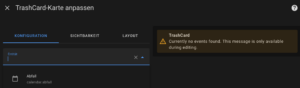Home Assistant Trash Card einrichten | Smart Home & Home Assistant Blog